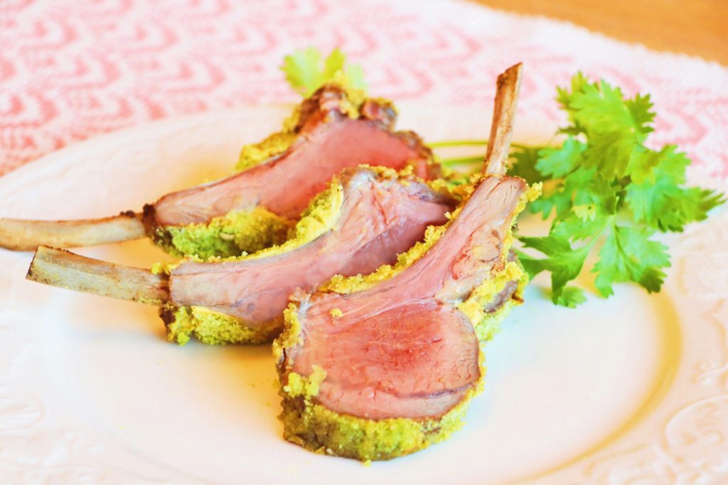 Roasted Rack of Lamb - CiCi Li, Asian Home Cooking