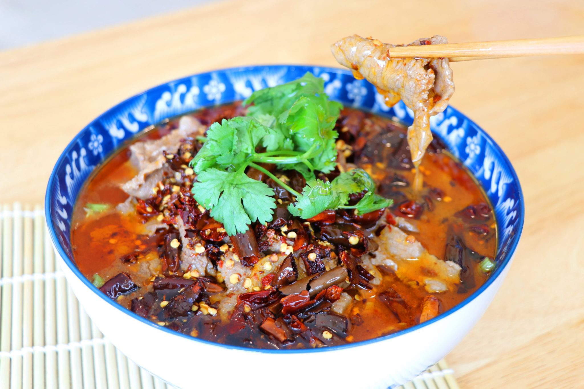 Sichuan Boiled Beef Recipe - CiCi Li, Asian Home Cooking