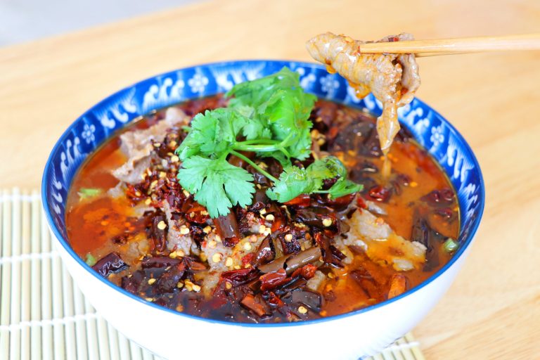 Sichuan Boiled Beef Recipe - CiCi Li, Asian Home Cooking