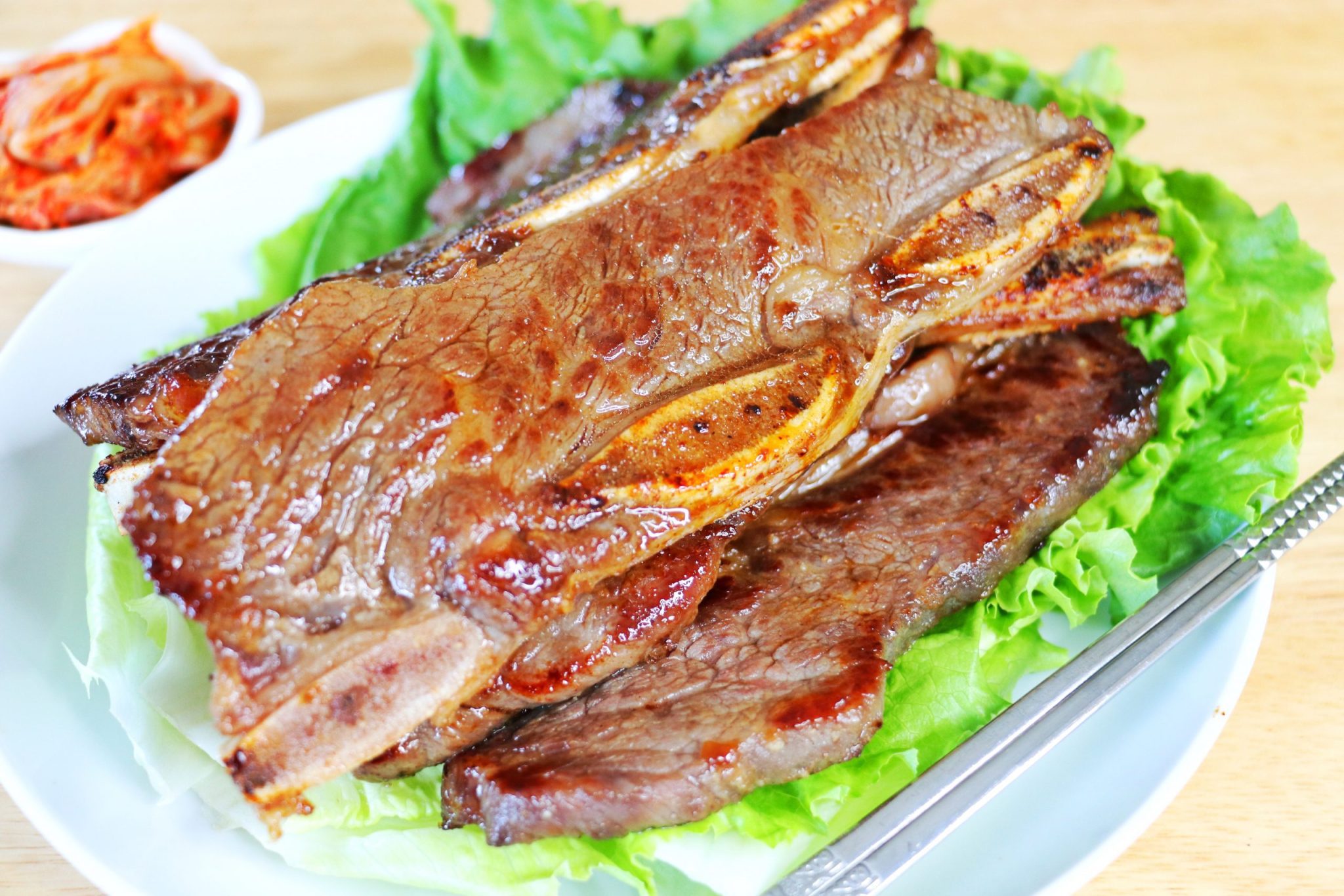 CiCiLi.tv - Korean BBQ Short Ribs (LA Galbi Recipe)