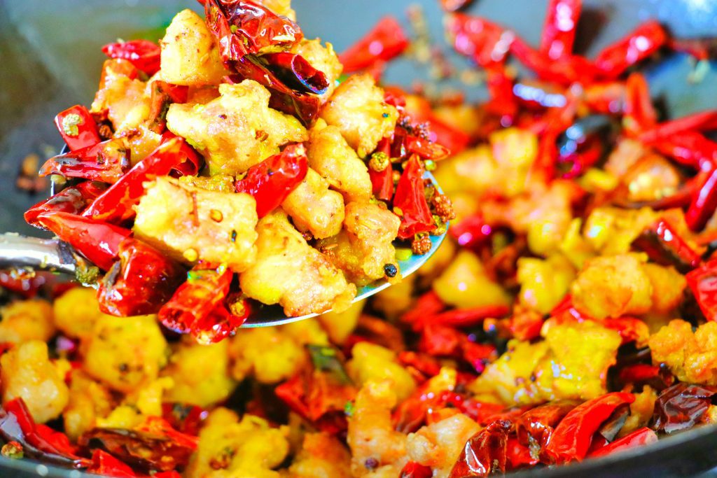 CiCiLi.tv - Sichuan Spicy Chicken Recipe ( La Zi Ji Ding)