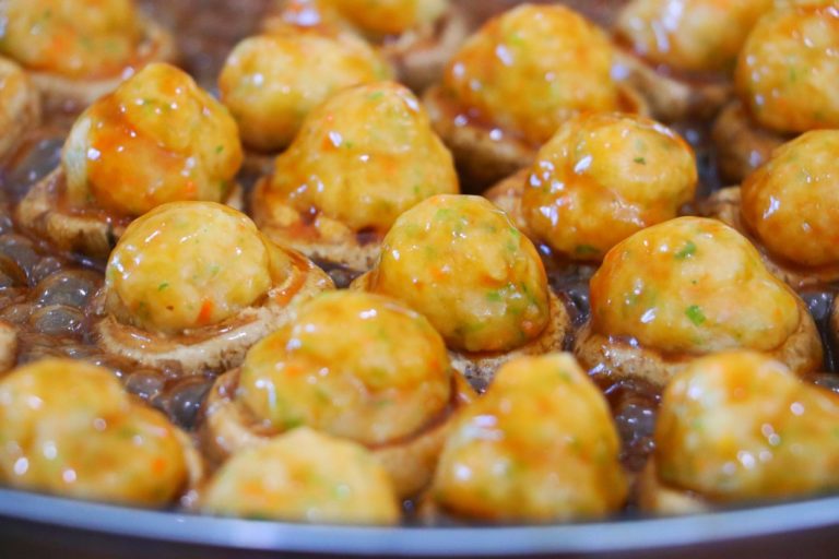 CiCi Li - Shrimp Stuffed Mushrooms