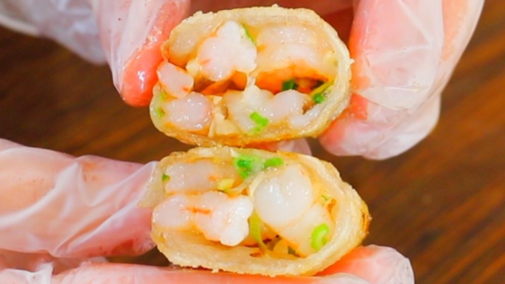 Crispy Shrimp Dumplings with Rice Paper - CiCi Li, Asian Home Cooking