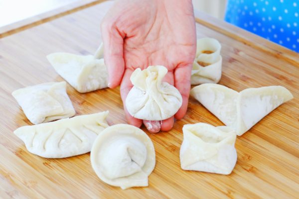 8 Awesome Ways to Fold Dumplings at Home - CiCi Li, Asian Home Cooking