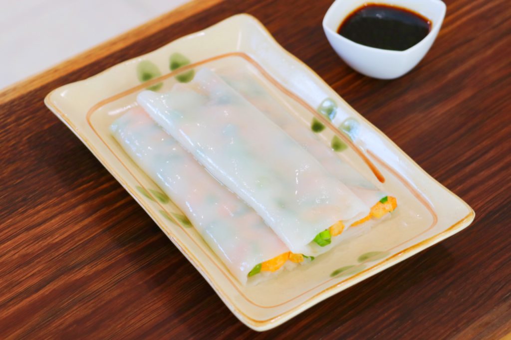 Dried Shrimp Cheung Fun Recipe - CiCi Li, Asian Home Cooking