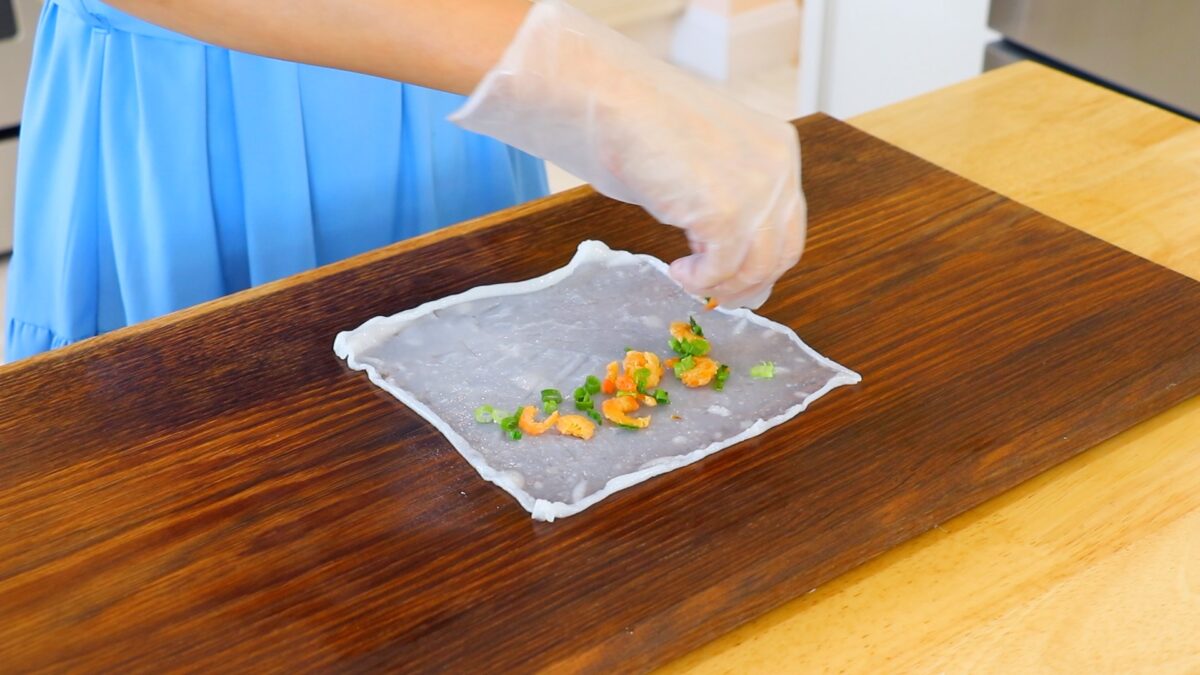 Dried Shrimp Cheung Fun Recipe - CiCi Li, Asian Home Cooking
