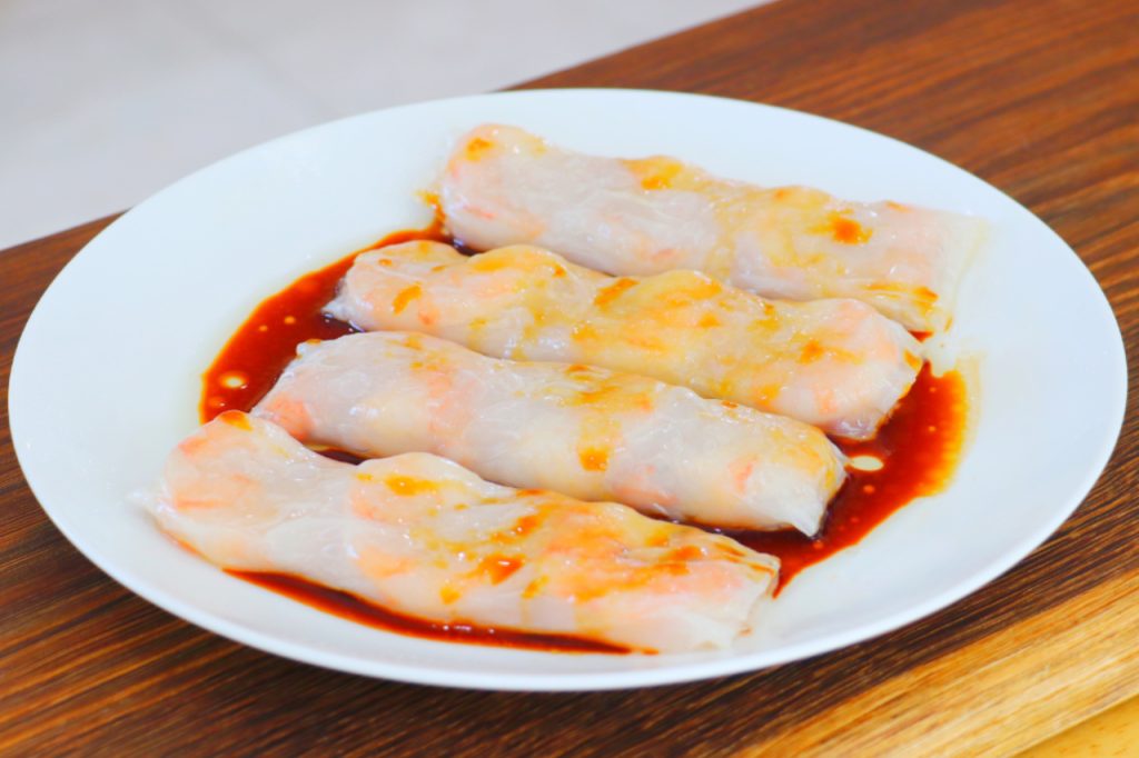 10-Min Shrimp Cheung Fun with Rice Paper - CiCi Li, Asian Home Cooking