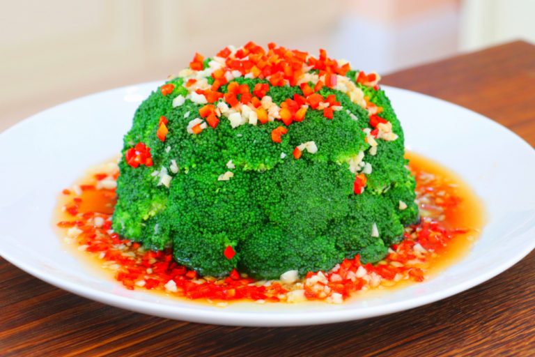 5-Min Broccoli with Garlic Sauce Recipe - CiCi Li, Asian Home Cooking