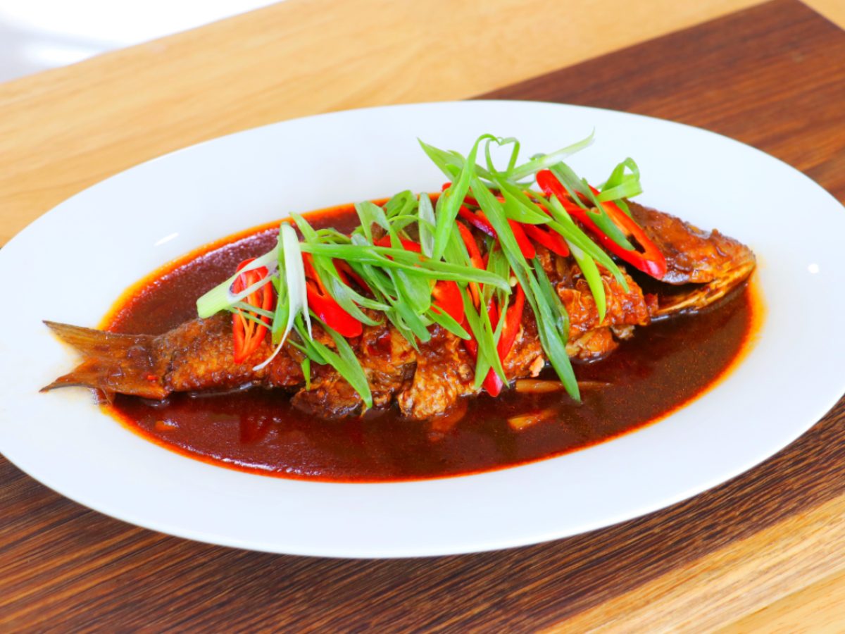 Chinese Braised Fish Chinese Style Cod (Oven Cooked)