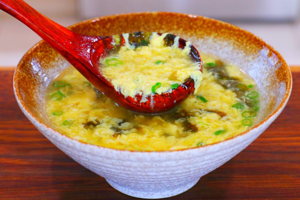 5-Min Seaweed Egg Drop Soup Recipe - CiCi Li, Asian Home Cooking