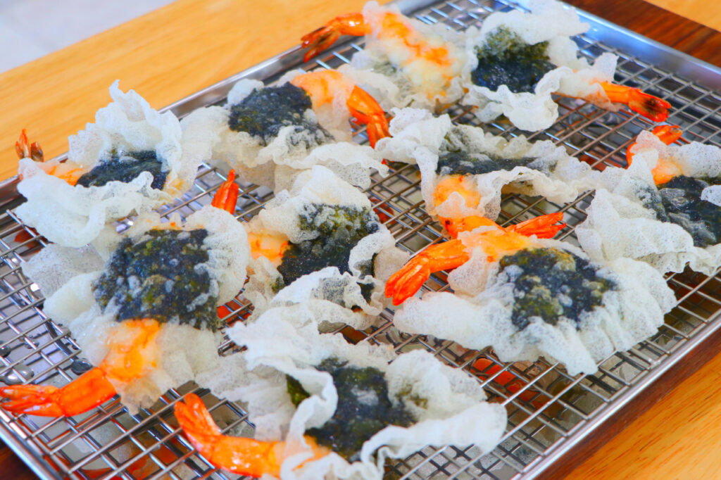10-Min Seaweed Shrimp Chips - CiCi Li, Asian Home Cooking