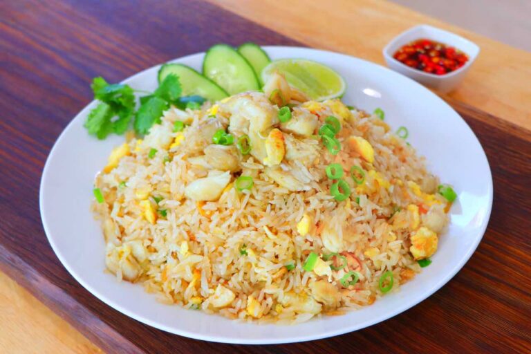 10-Min Thai Crab Fried Rice Recipe - CiCi Li, Asian Home Cooking