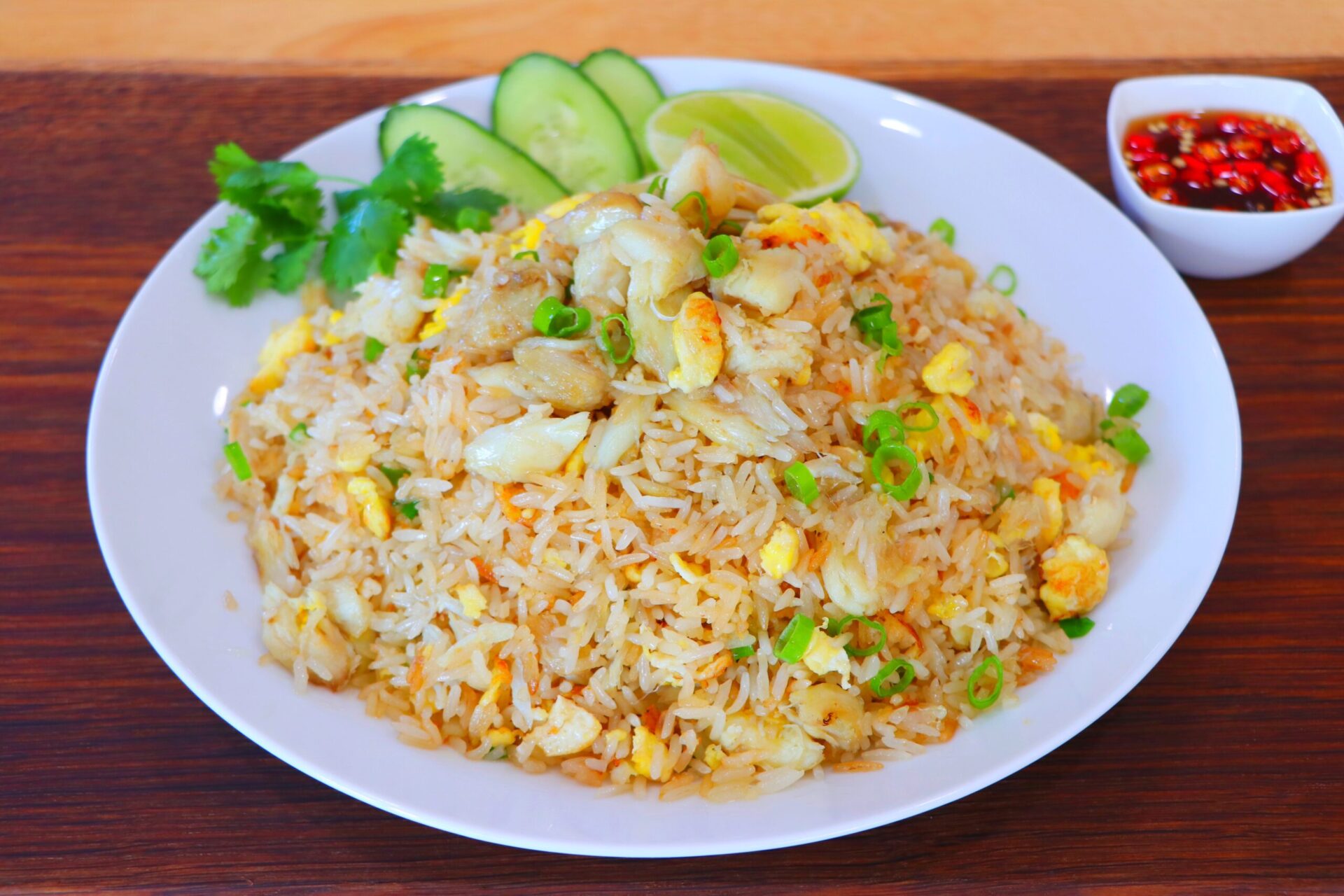 10-Min Thai Crab Fried Rice Recipe - CiCi Li, Asian Home Cooking