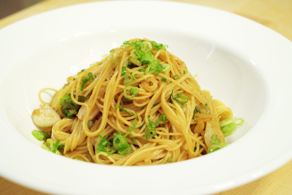 CiCiLi.tv - Scallion Oil Pasta Recipe