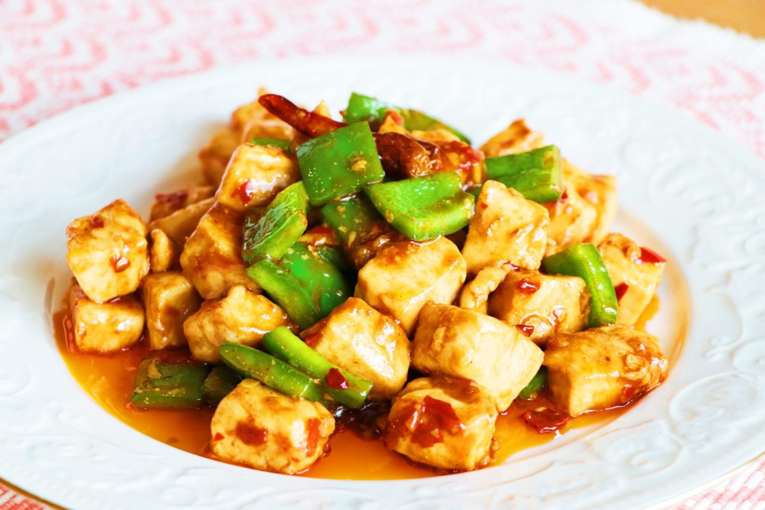Spicy Chicken & Bell Pepper Stir-Fry - CiCi Li, Asian Home Cooking